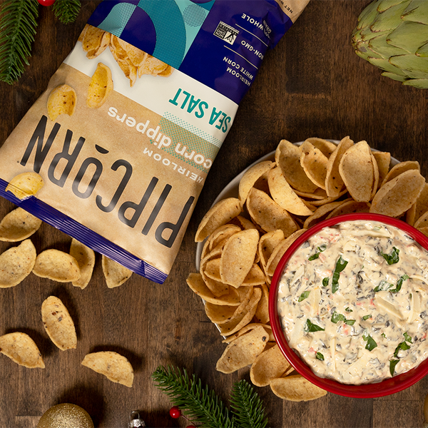 Spinach Artichoke Party Dip – Pipcorn