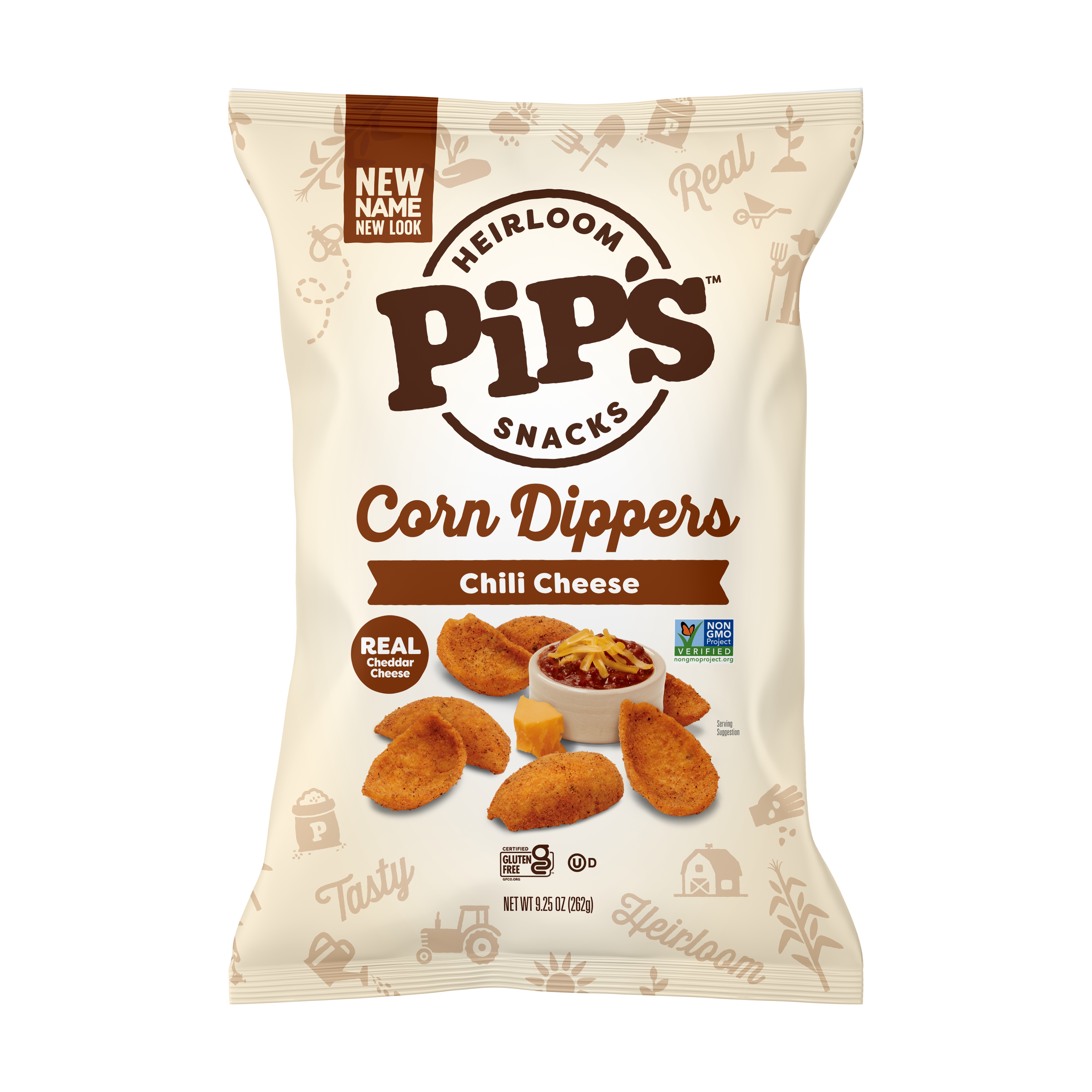 Chili Cheese Corn Dippers – Pip's Heirloom Snacks