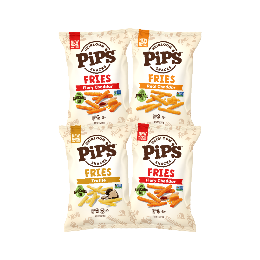 Fries Variety Pack – Pip's Heirloom Snacks