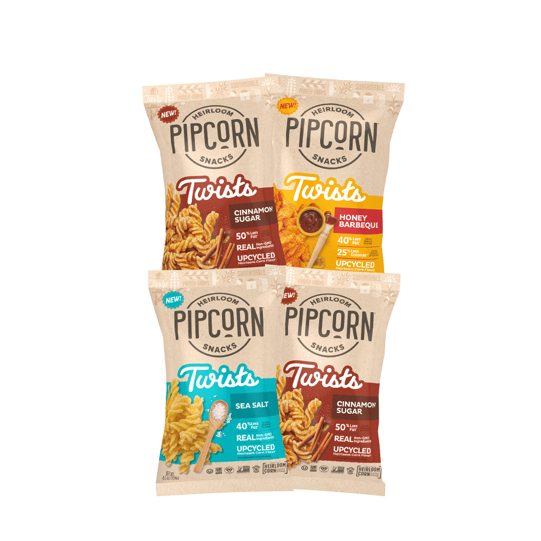 Mini Popcorn Family Pack – Sea Salt & Truffle – Pipcorn