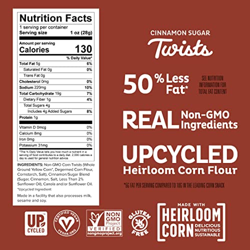 Cinnamon Sugar Twists Snack Size 24-Pack – Pipcorn